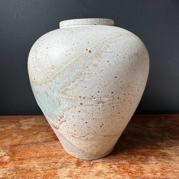 Art Pottery | Accents | Vintage Studio Art Pottery Vase Drip Glazed ...